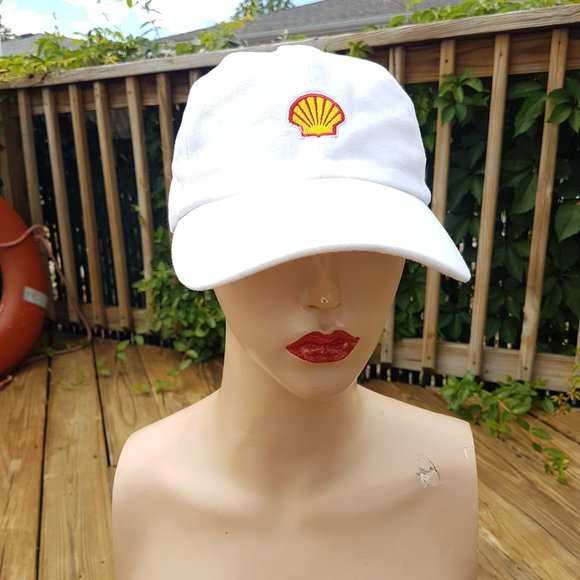 Shell | Accessories | Vintage 8s Shell Gasoline Trucker Dad Hat Cap ...